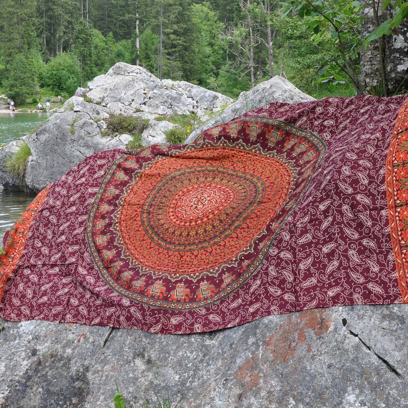 Mandala Scarf - Etsy
