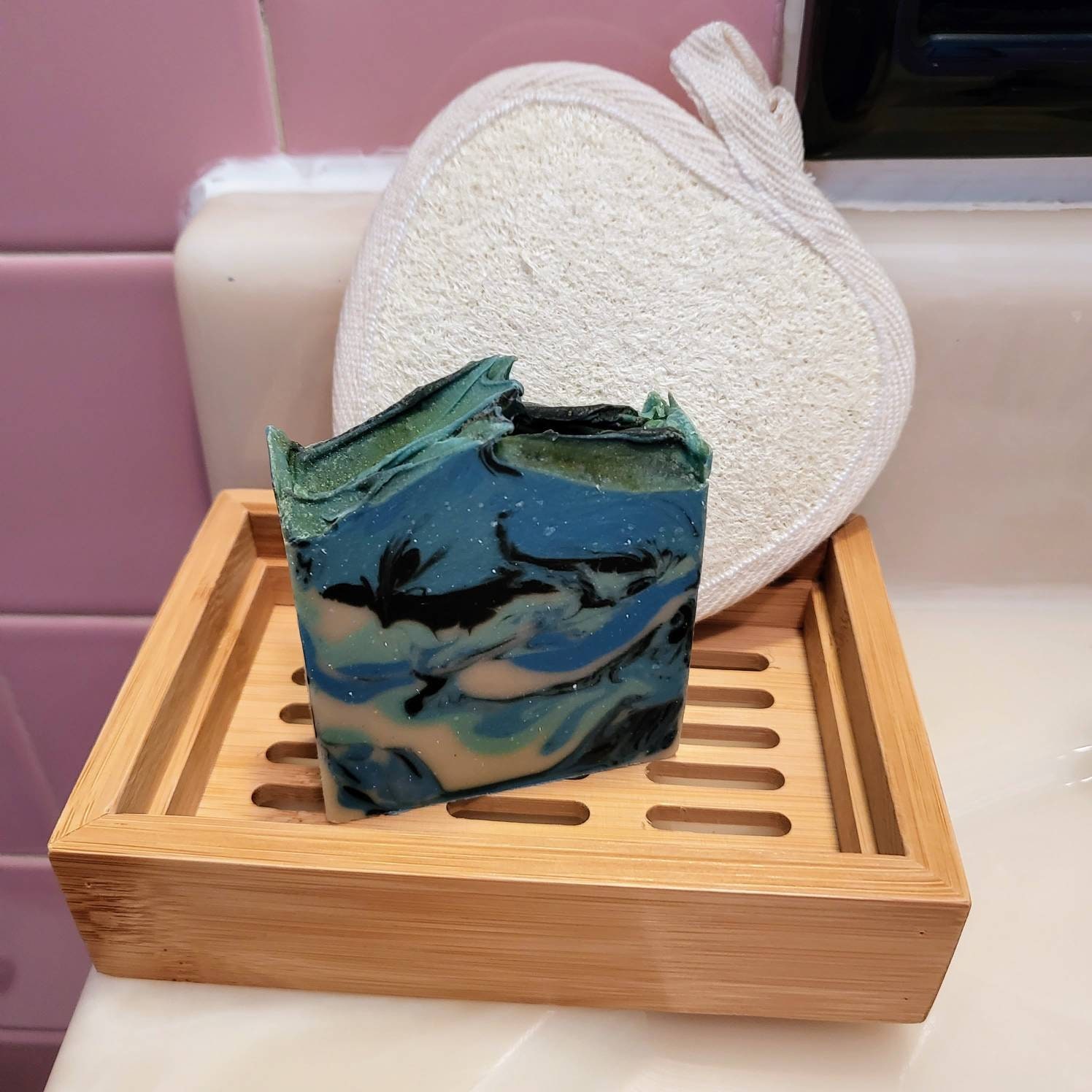 Bamboo Soap Holder.Natural Bamboo Soap Tray.Double layer Bamboo Soap ...