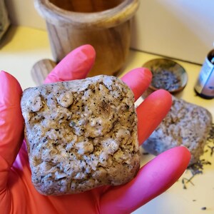 Medieval Stone Lavender Herbal Soap.renaissance Gift Soap.exfoliating ...