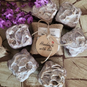 Medieval Stone Lavender Herbal Soap.renaissance Gift Soap.exfoliating ...