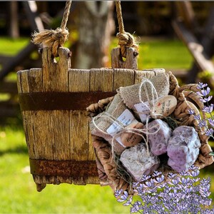 Medieval Stone Lavender Herbal Soap.renaissance Gift Soap.exfoliating ...