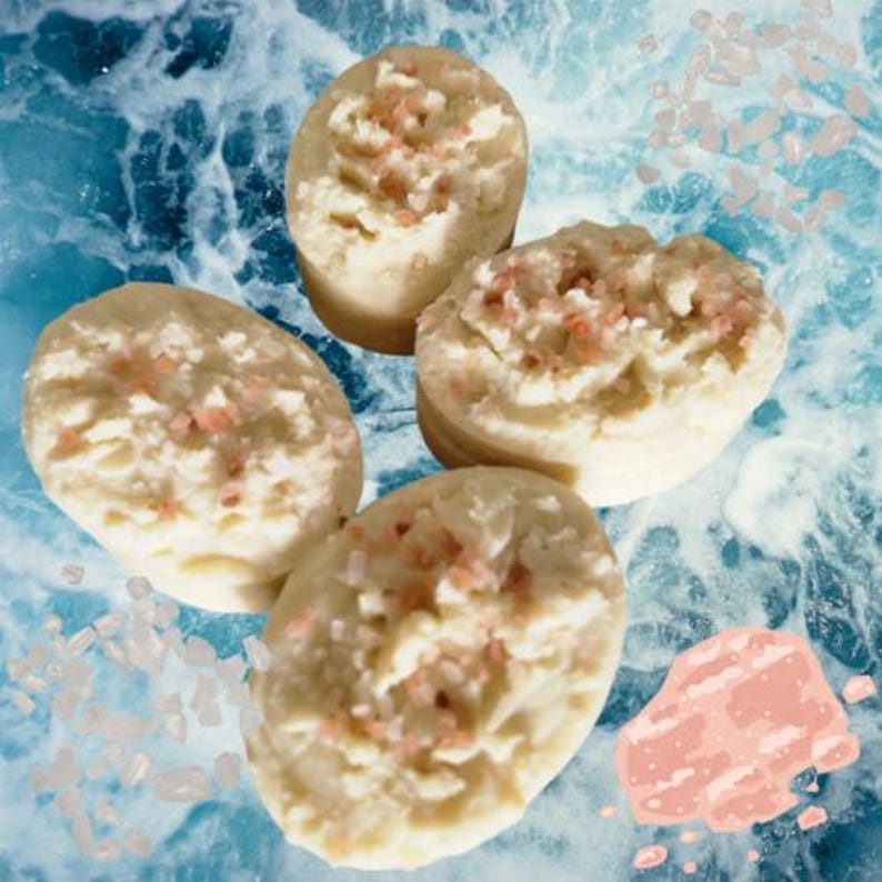 Happy Feet Sea Salt Scrub Soap.foot Exfoliating Salt Soap.sheep Milk ...
