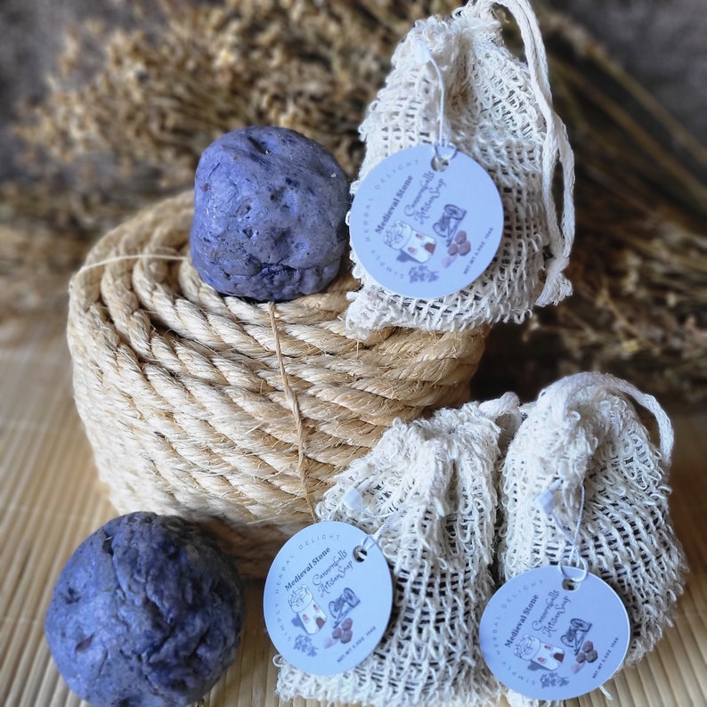Medieval Stone Cannonballs Soap.handmade Herbal Soap. Renaissance Gift ...