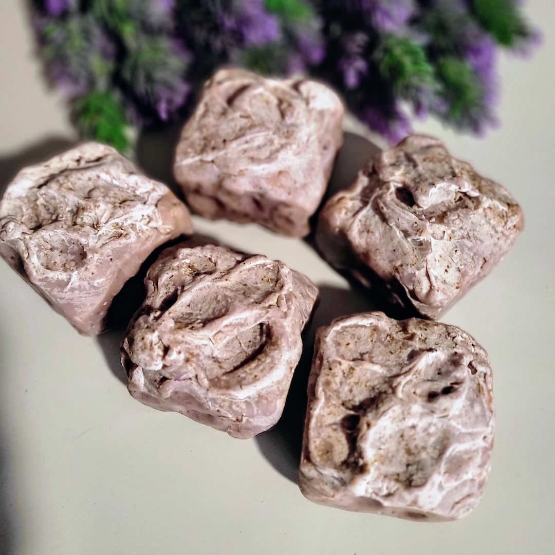 Medieval Stone Lavender Herbal Soap.renaissance Gift Soap.exfoliating ...