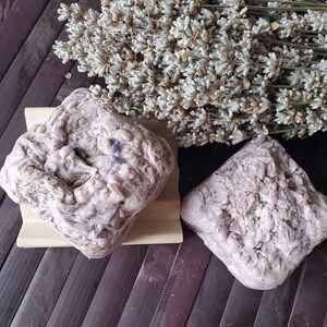 Medieval Stone Lavender Herbal Soap.renaissance Gift Soap.exfoliating ...