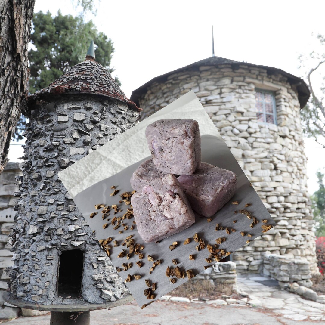 Medieval Stone Lavender Herbal Soap.renaissance Gift Soap.exfoliating ...