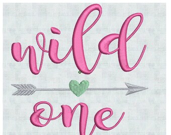 HUGE SALE Instant Download Wild One Embroidery Designs First | Etsy