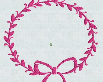 Laurel Leaf Frame for Monogram Name Saying Instant | Etsy