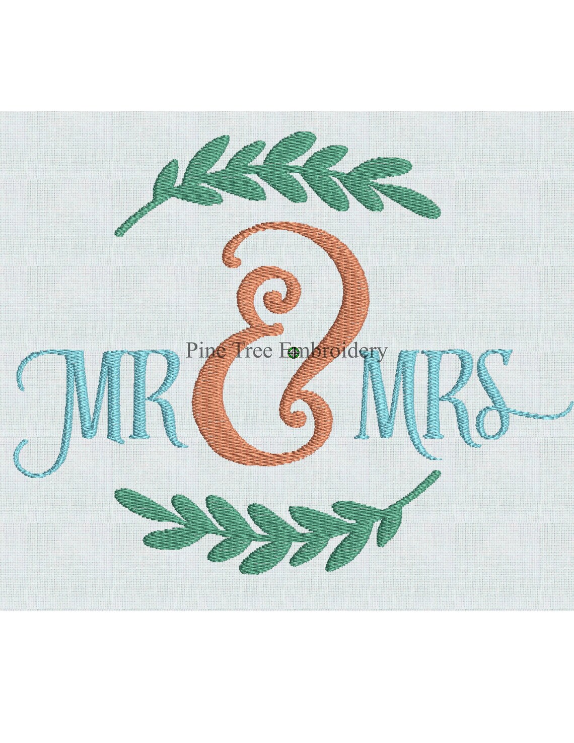 Mr and Mrs / Instant Download Embroidery Machine Pes Designs 2 - Etsy