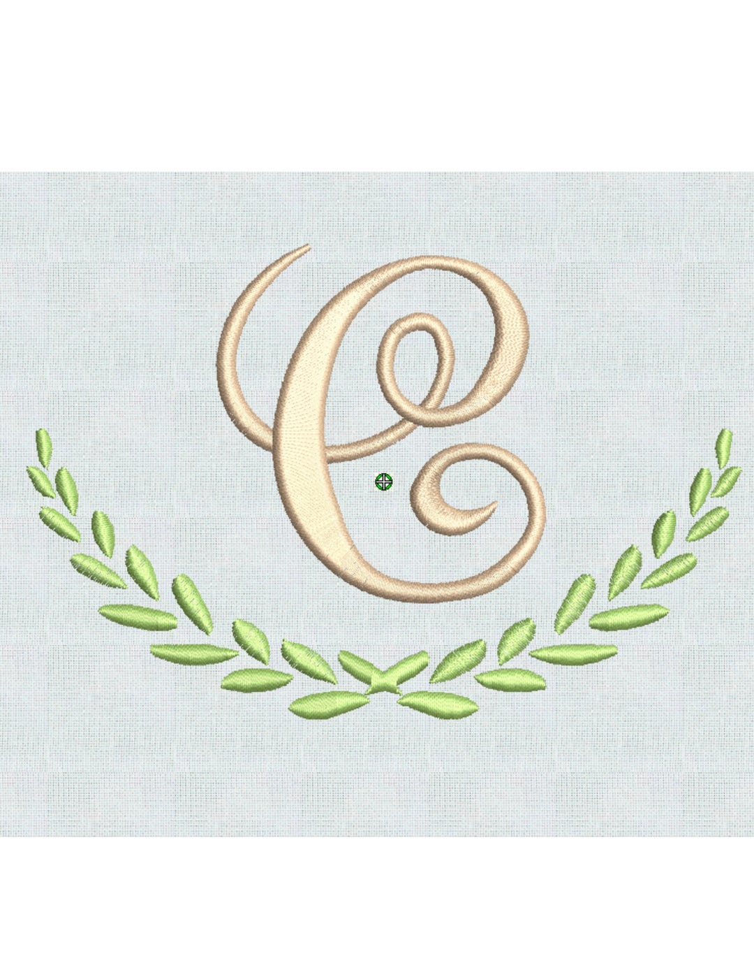 Laurel Leaf Frame for Monogram, Name, Saying, Instant Download ...