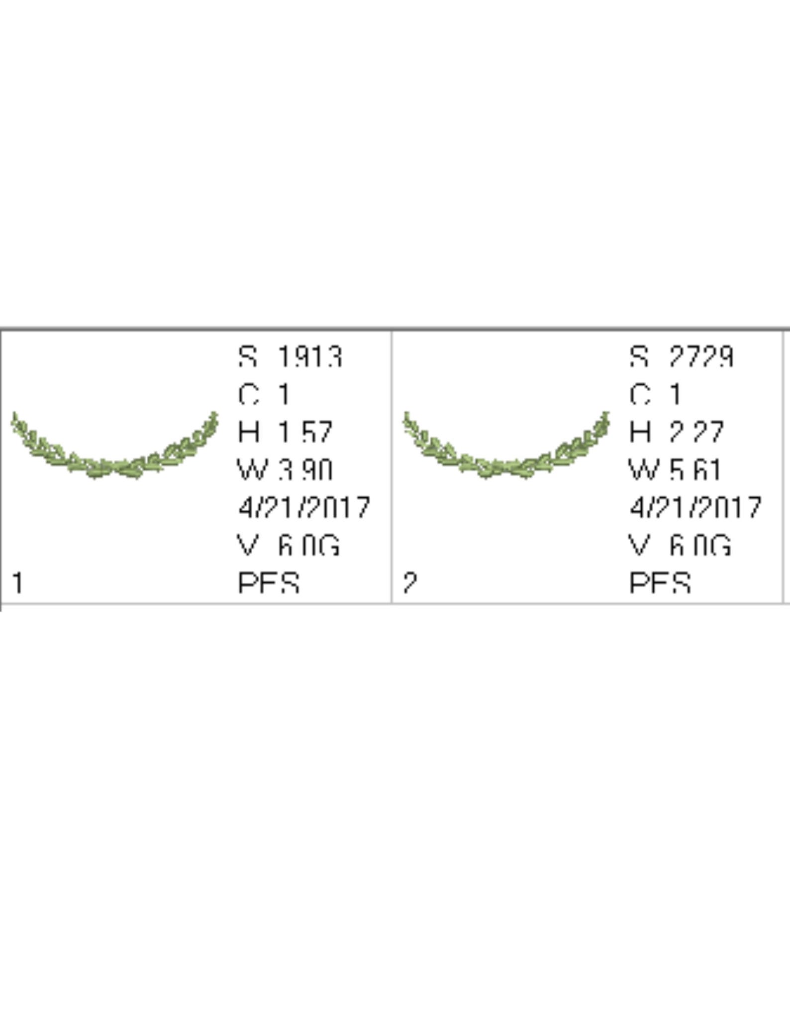 HUGE SALE Laurel Leaf Frame for Monogram Name Saying | Etsy