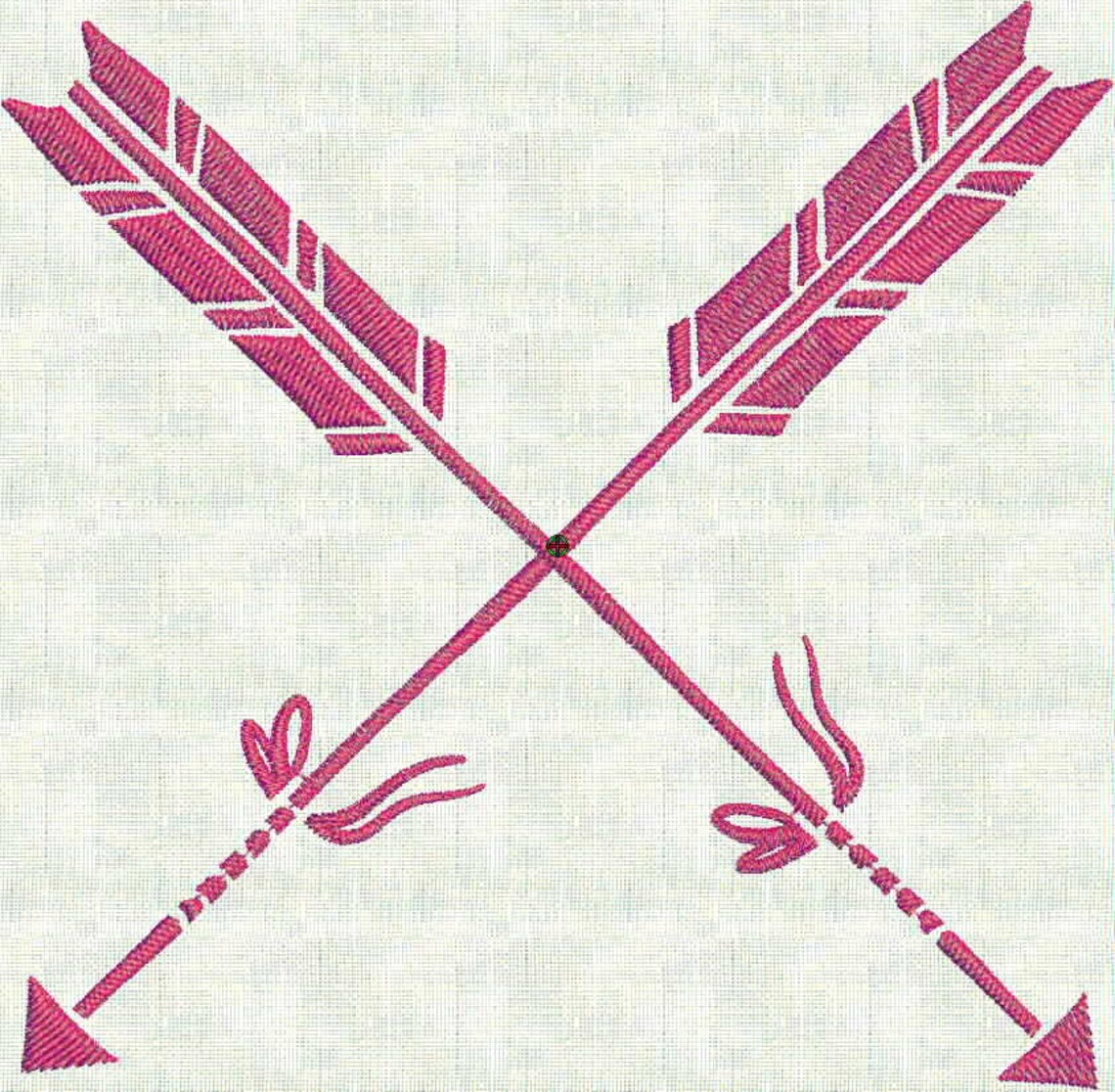 HUGE SALE! Instant Download Embroidery Machine Pes Designs Arrow and ...