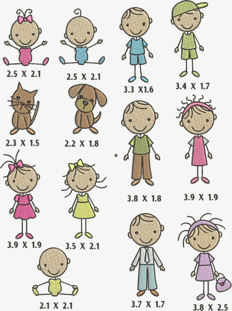 PES Instant Download Embroidery Machine Designs Format Stick - Etsy