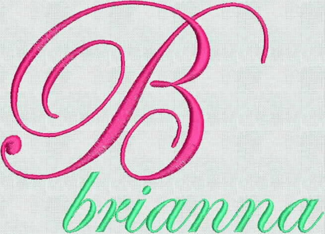 HUGE SALE Download Machine Embroidery Designs Script Fonts - Etsy