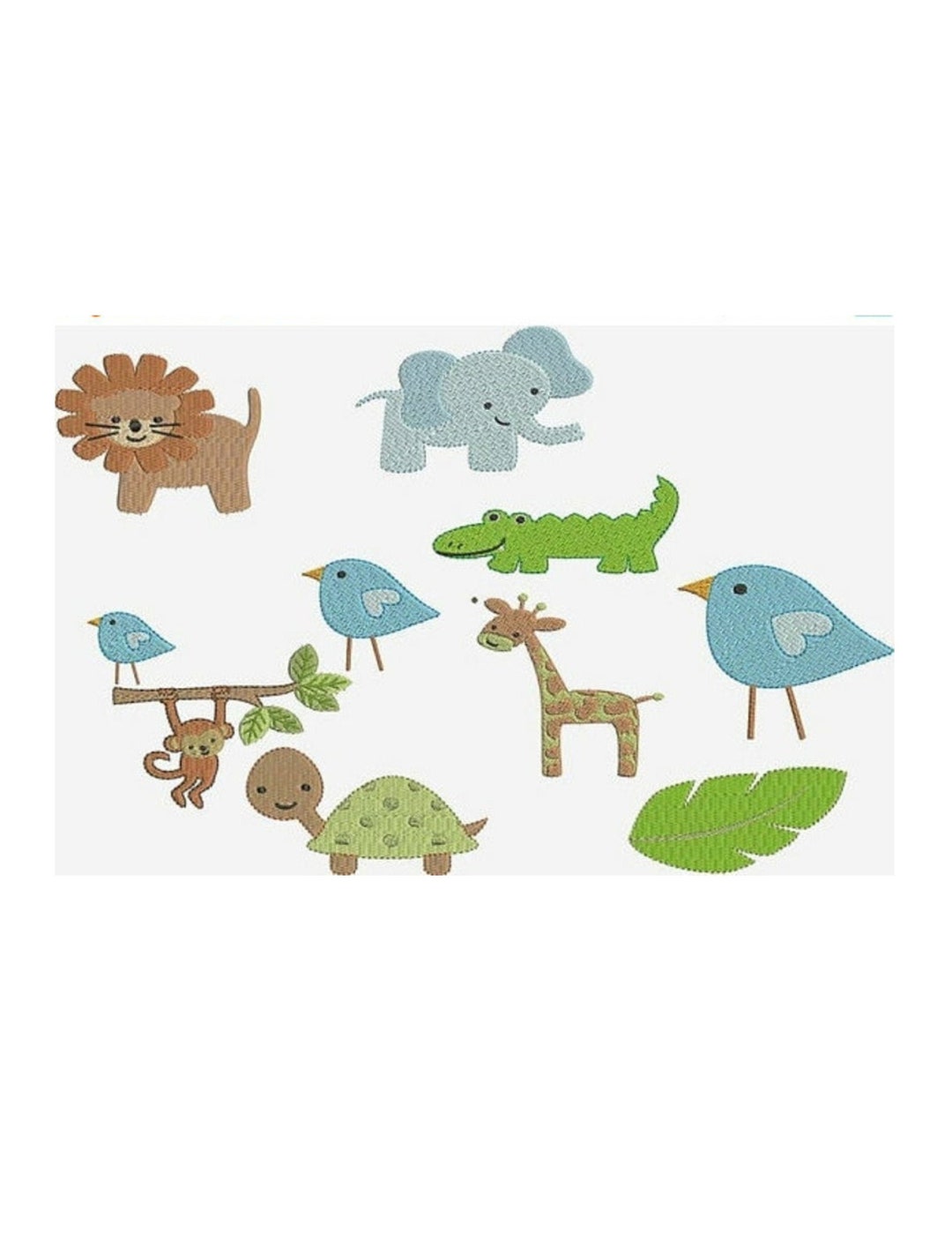 INSTANT Download, PES Machine Embroidery Designs, Wilderness, Safari ...