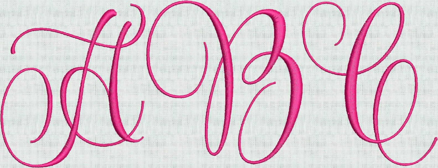 HUGE SALE! Instant Download Embroidery Machine Designs Font Monogram ...