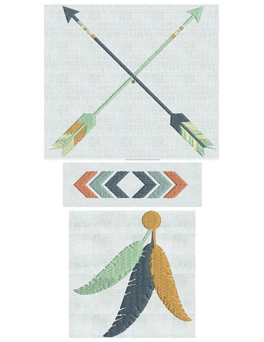 HUGE SALE! Instant Download Embroidery Machine Designs, Crossed Arrows ...