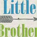 Instant Download Machine Embroidery Fonts Designs Little Brother ARROW ...