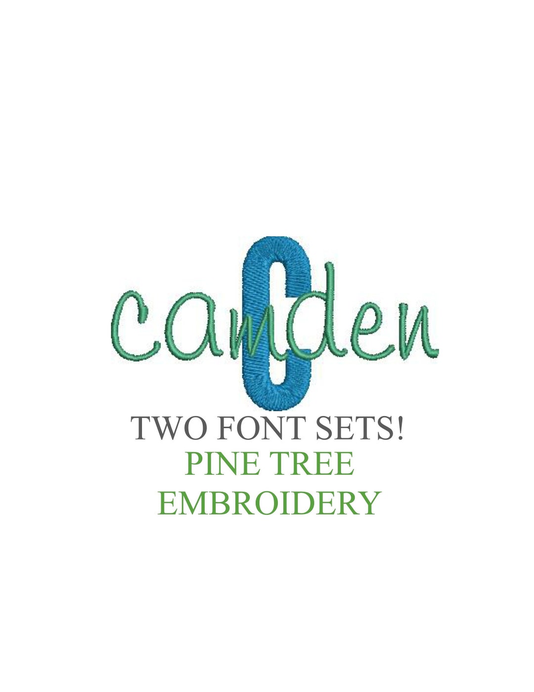 PES 52 Files Instant Download Machine Embroidery Designs Fonts Monogram ...