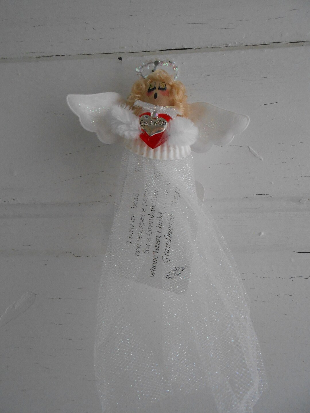 Handmade Angel Rhymes Grandmother Angel With Original Poem - Etsy