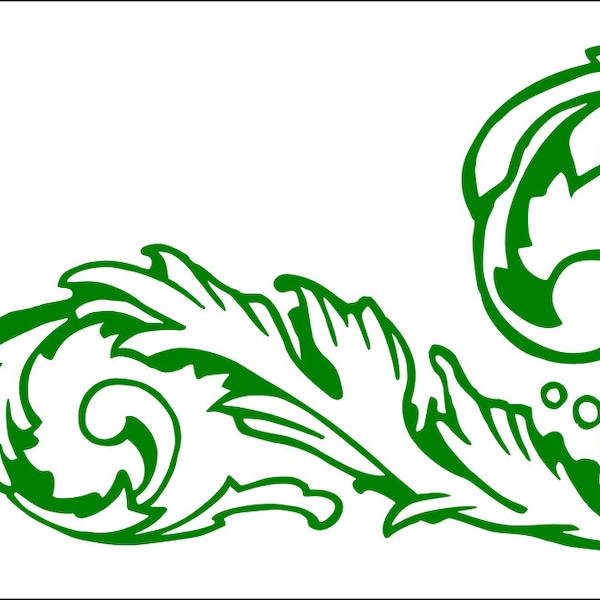 Scroll Stencil - Etsy