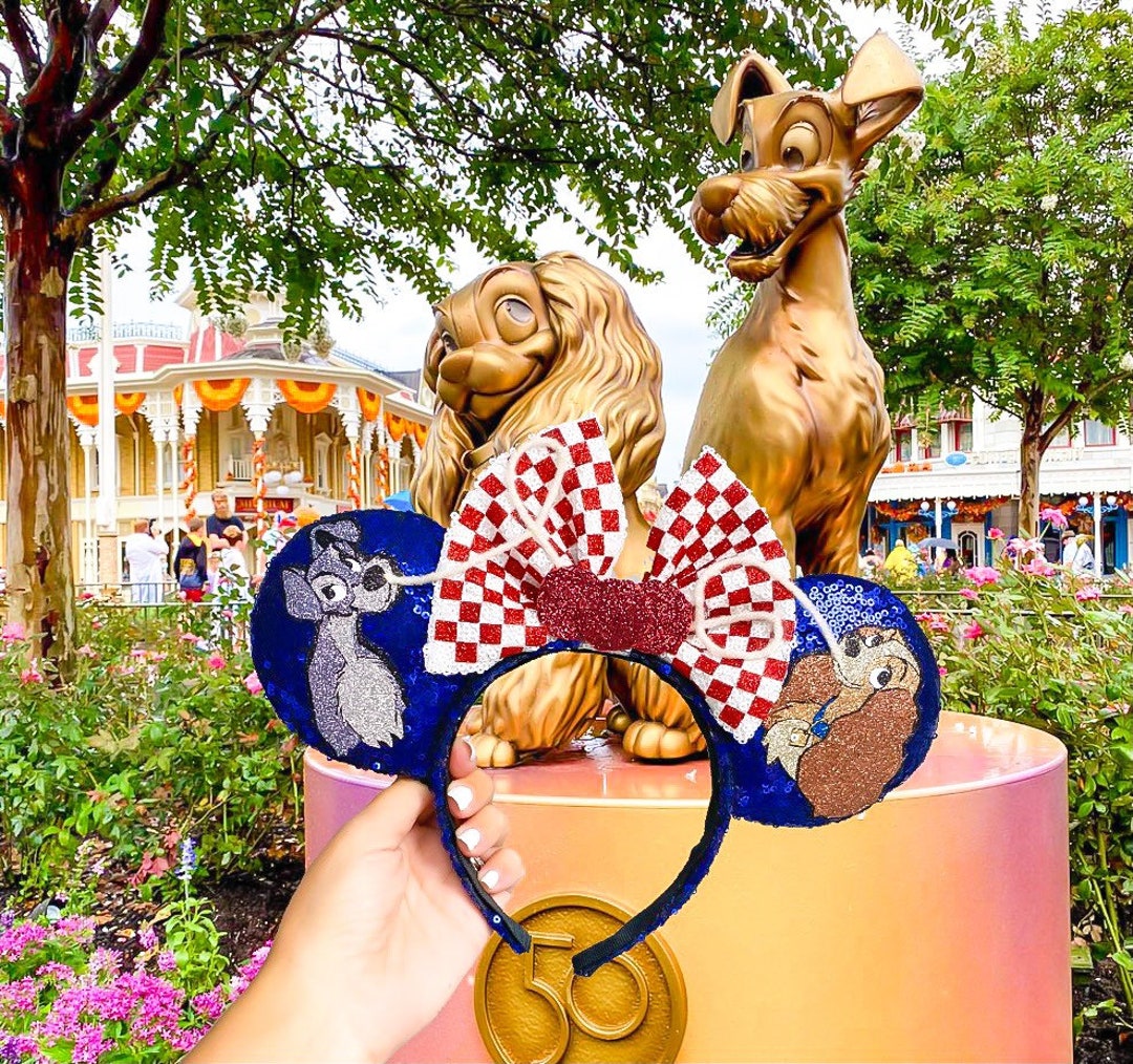 Lady and the Tramp Mouse Ears - Etsy