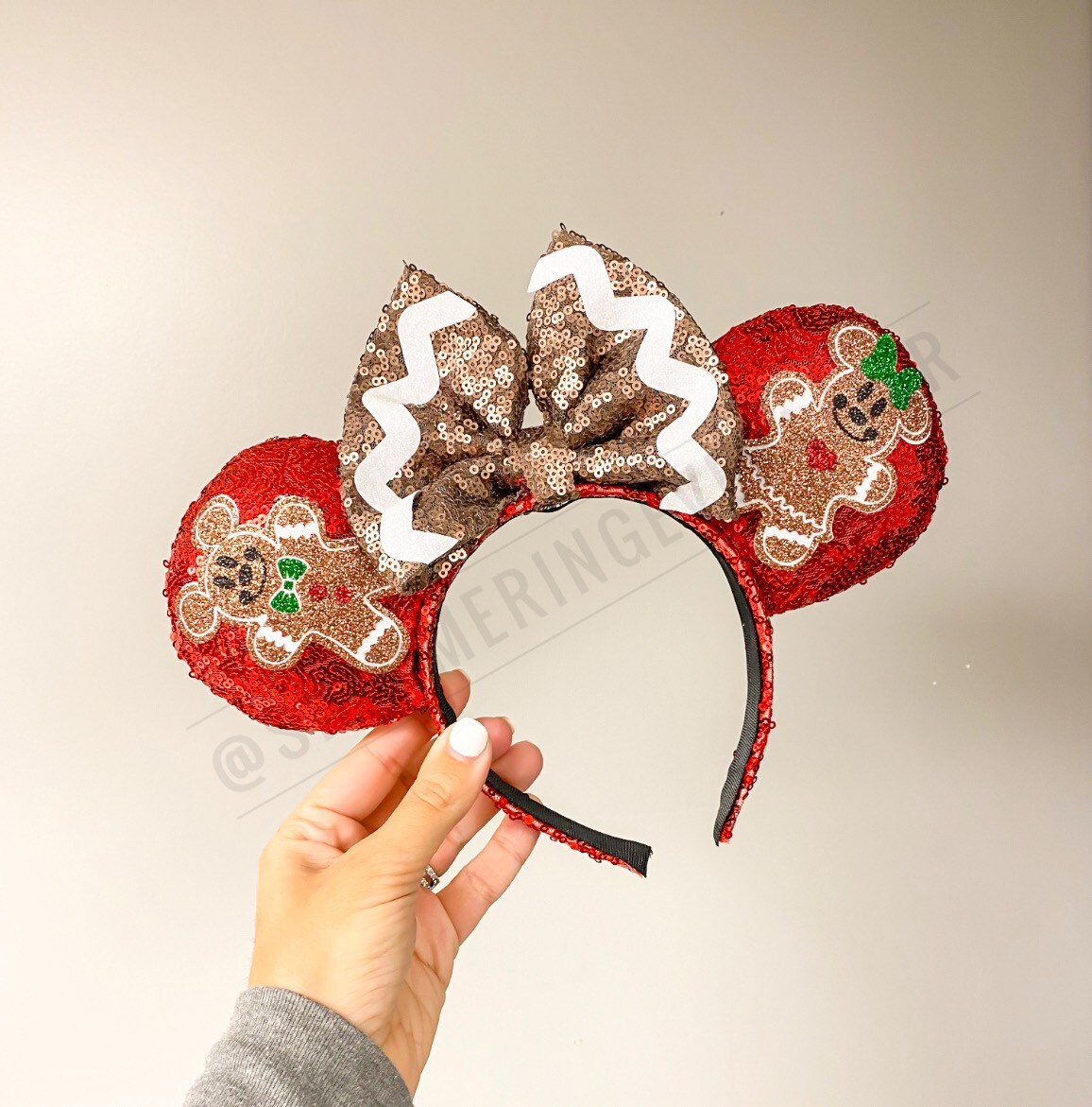 Orejas de ratón de pan de jengibre / Diadema de ratón / Orejas | Etsy