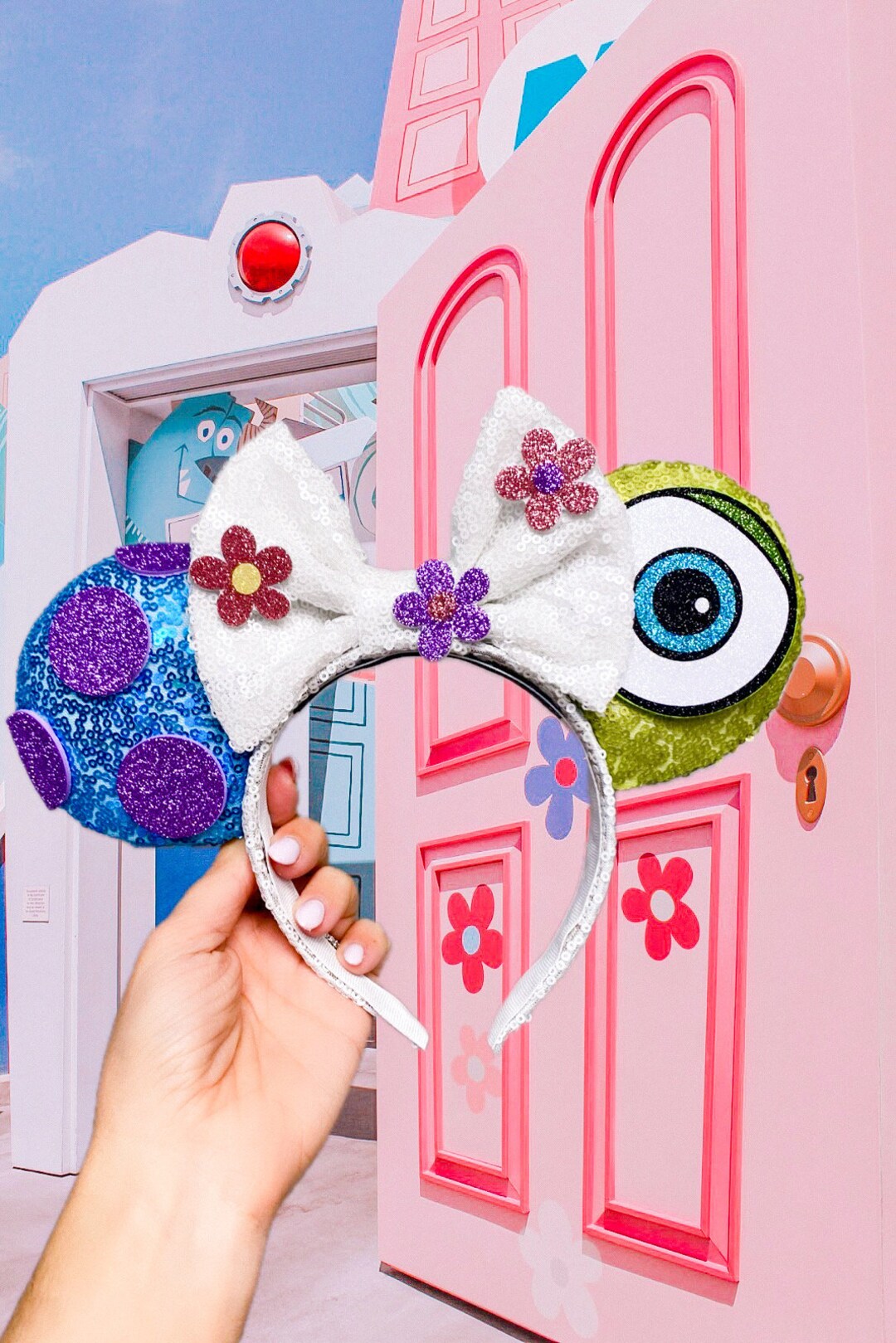 Sulley, Mike and Boo Mouse Ears - Etsy
