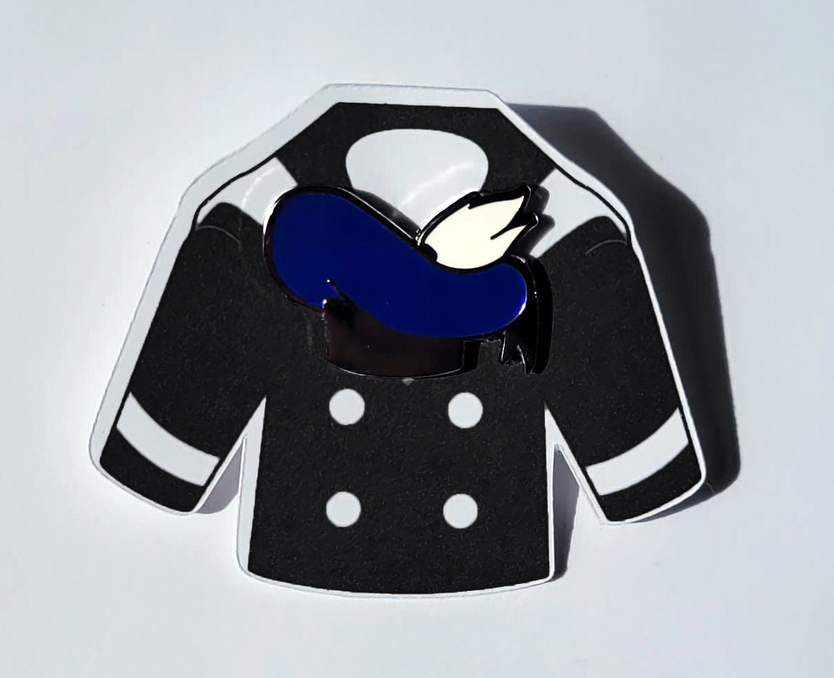 Donald Duck Hat Tail Feather Enamel Pin - Etsy