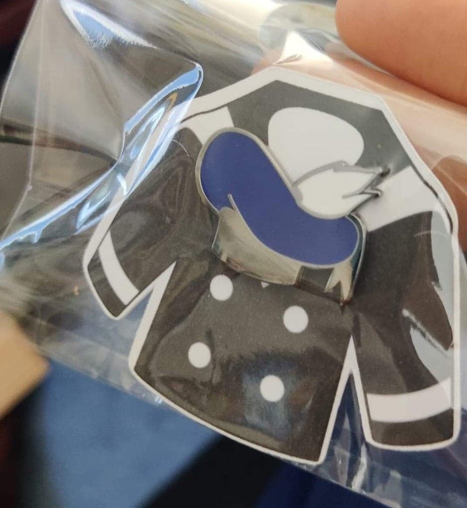 Donald Duck Hat Tail Feather Enamel Pin - Etsy