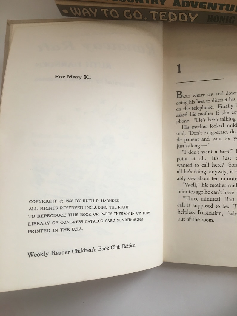 Vintage Weekly Reader Children Book Club Books - Etsy