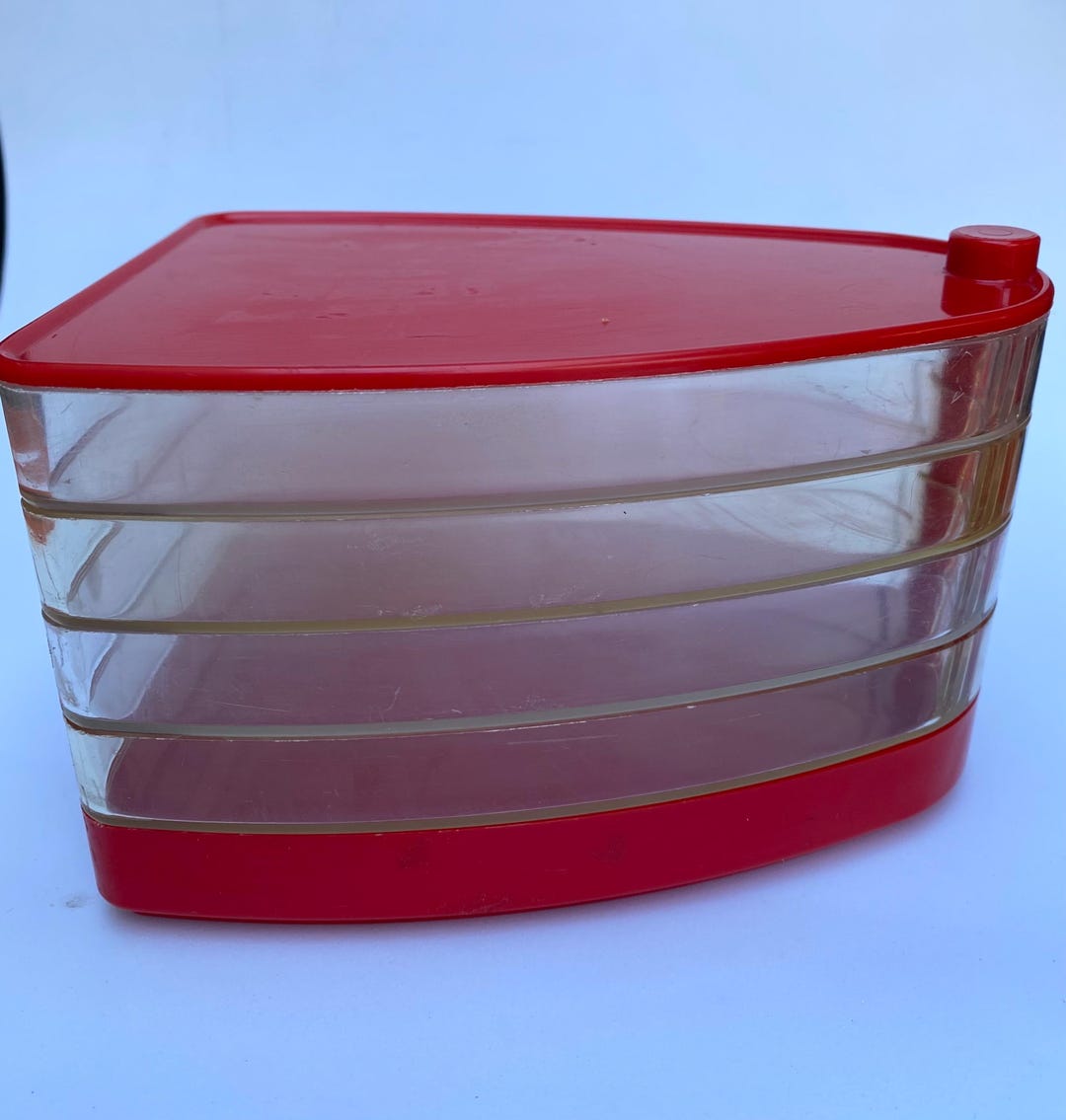 Vintage Storage Container With Dividers - Etsy