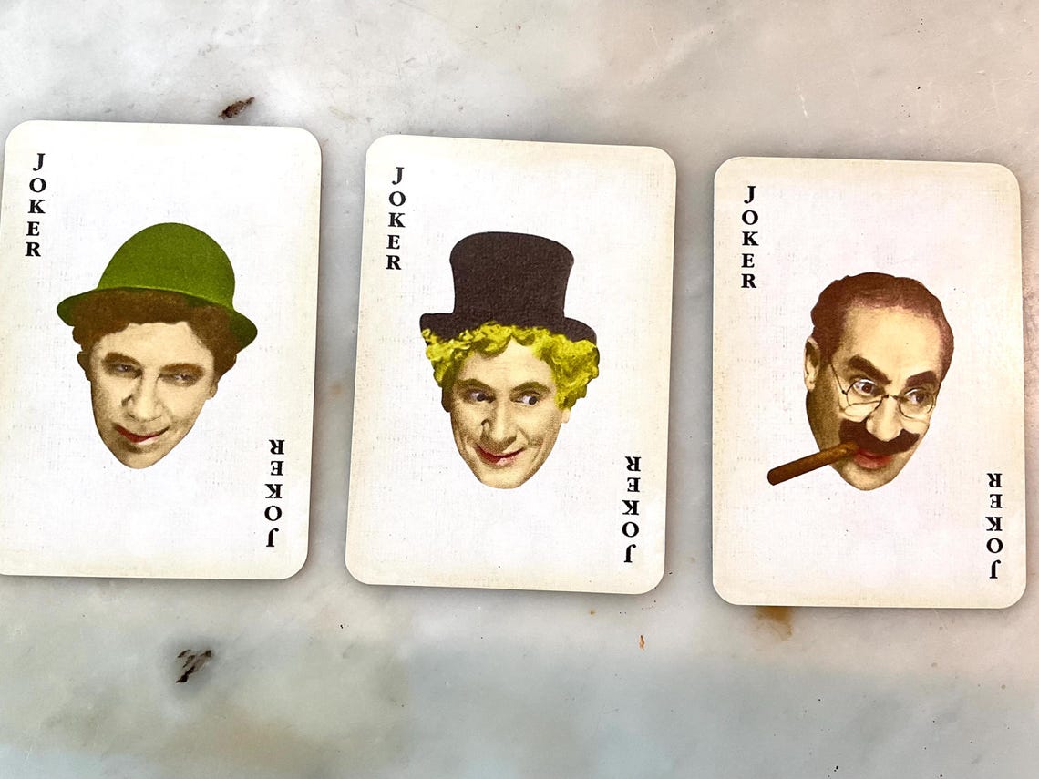 Vintage Movie Star Playing Cards - Etsy