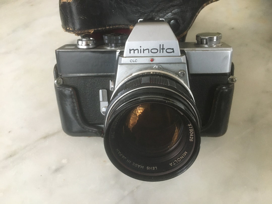 Vintage Minolta Camera in Case - Etsy UK