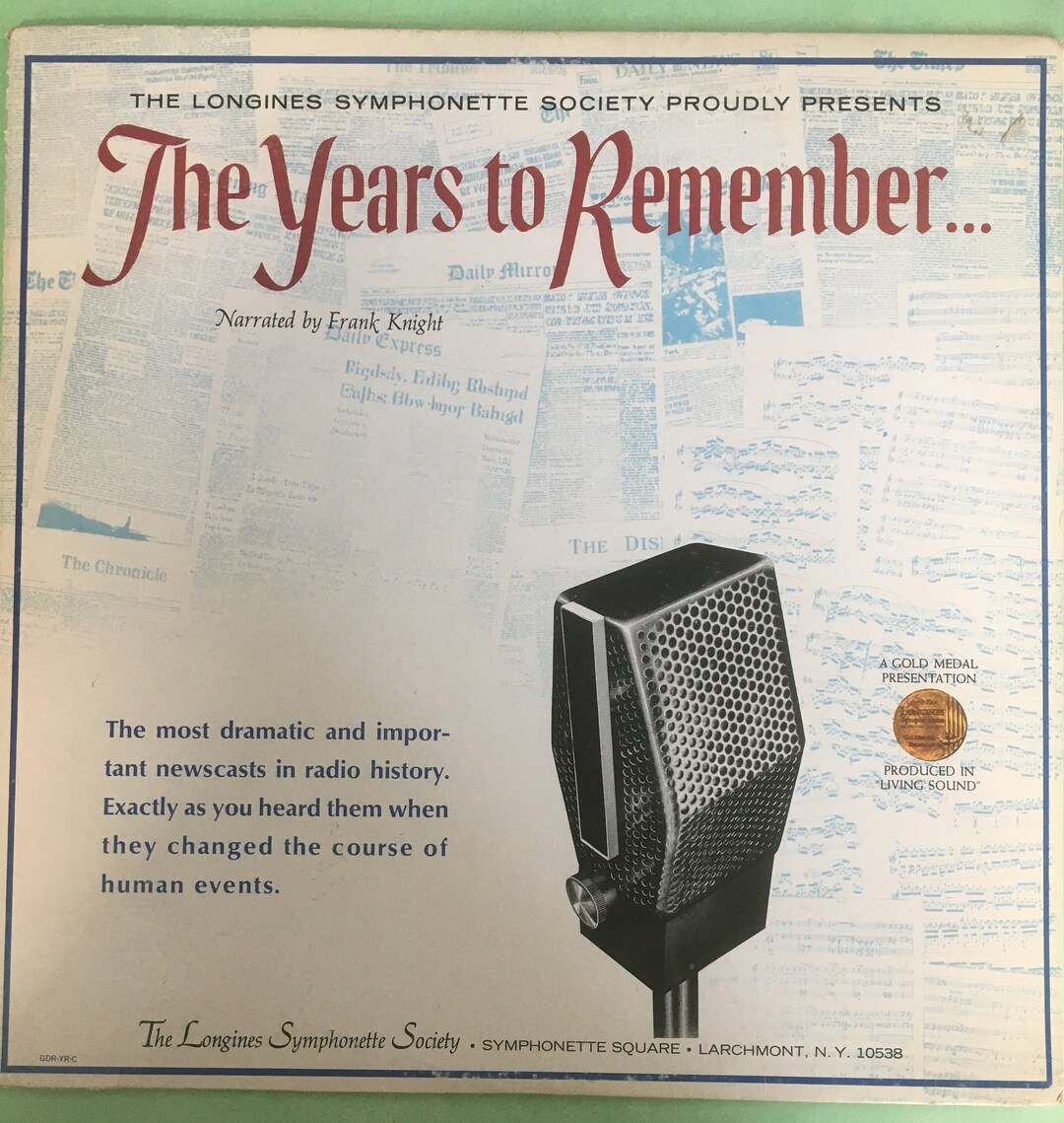 The Years to Remember Record - Etsy