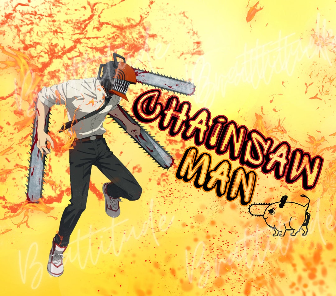 Chainsaw N Man Sublimation Design - Etsy