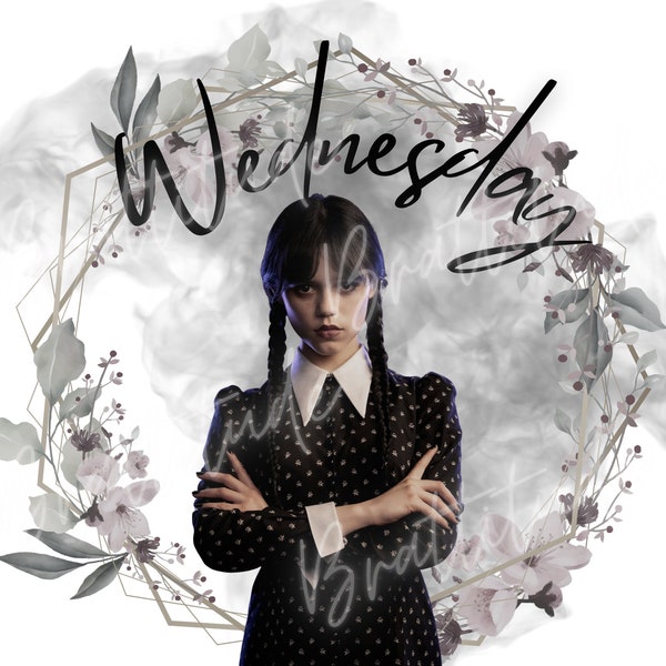 Wednesday Addams Shirt Sublimation Design - Etsy