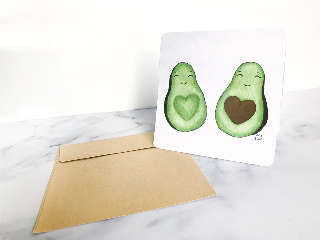 Avocuddles Avocado Card, Couples, Valentines Day, Engagement, Wedding ...