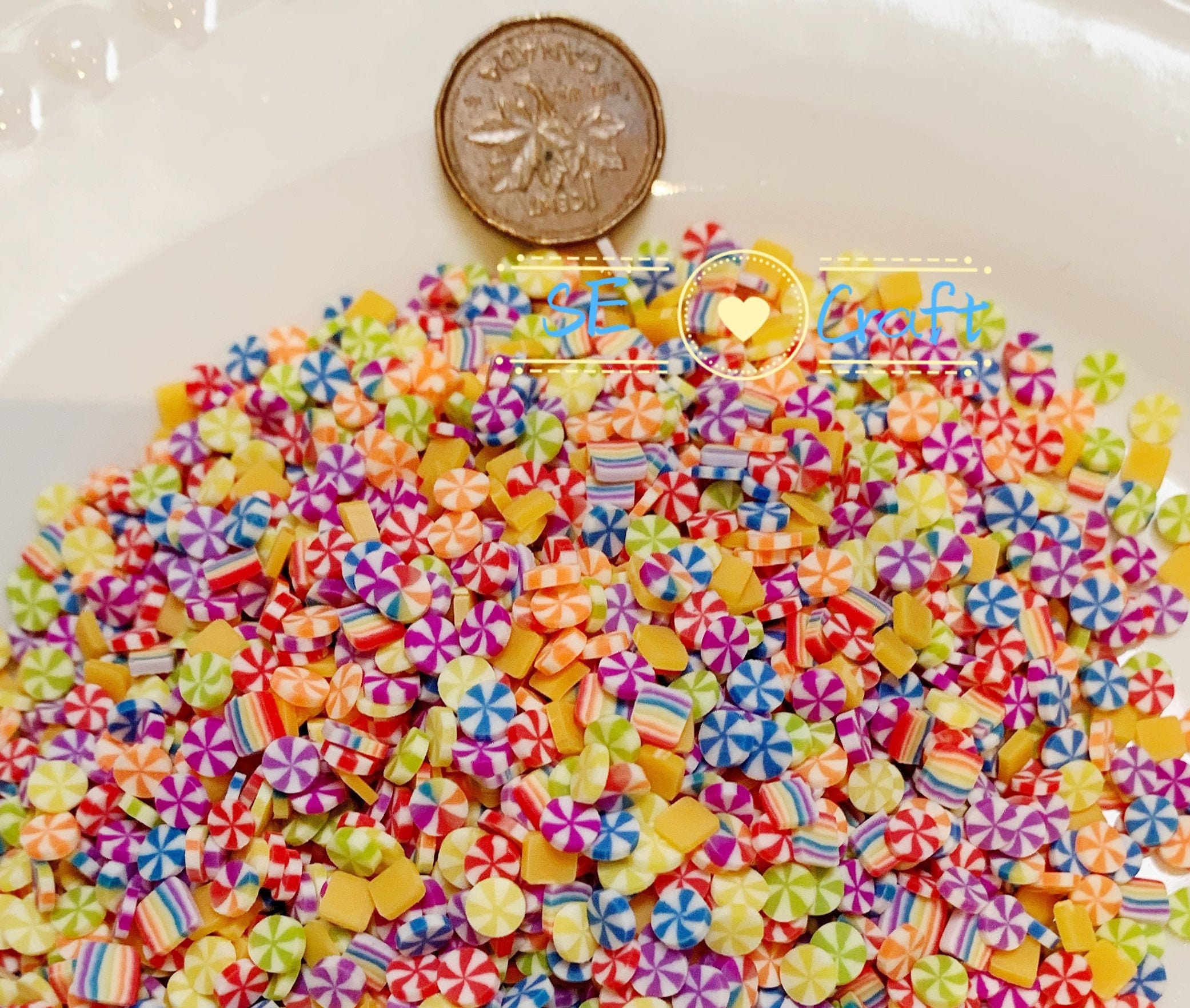 6g 15G 30g Polymer Fimo Slice Candy Mix Decoden Candy - Etsy Canada