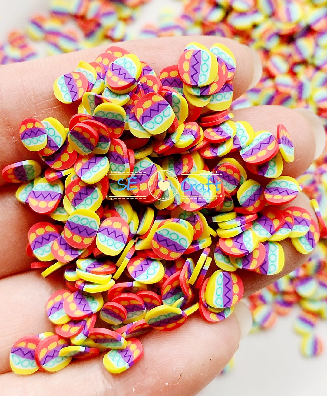 6g 15G 30 100g Easter Egg Red Fimo Slice Slice Christmas Decoden ...