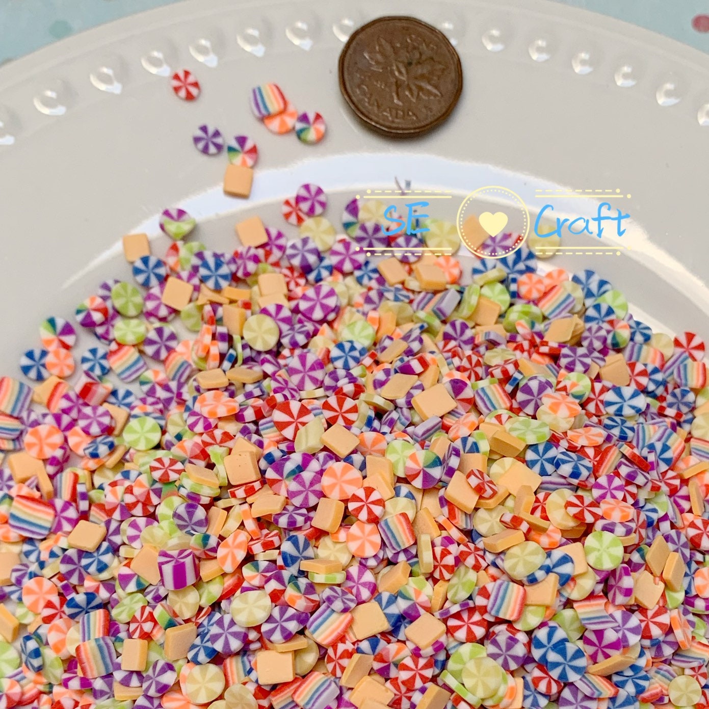6g 15G 30g Polymer Fimo Slice Candy Mix Decoden Candy - Etsy Canada