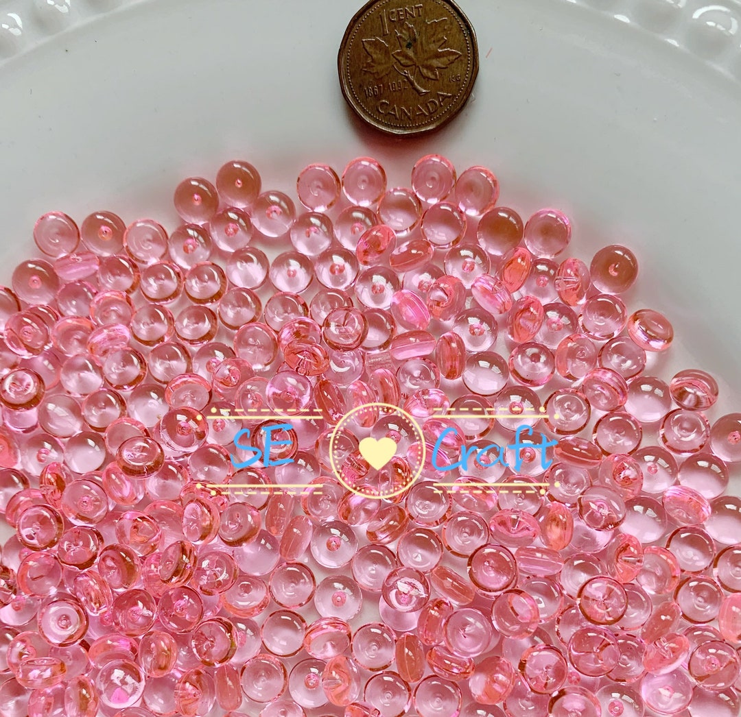 Fish Bowl Pink Fishbowl Bead for Slime DIY - Etsy