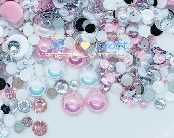 Pink and White Mix | Etsy