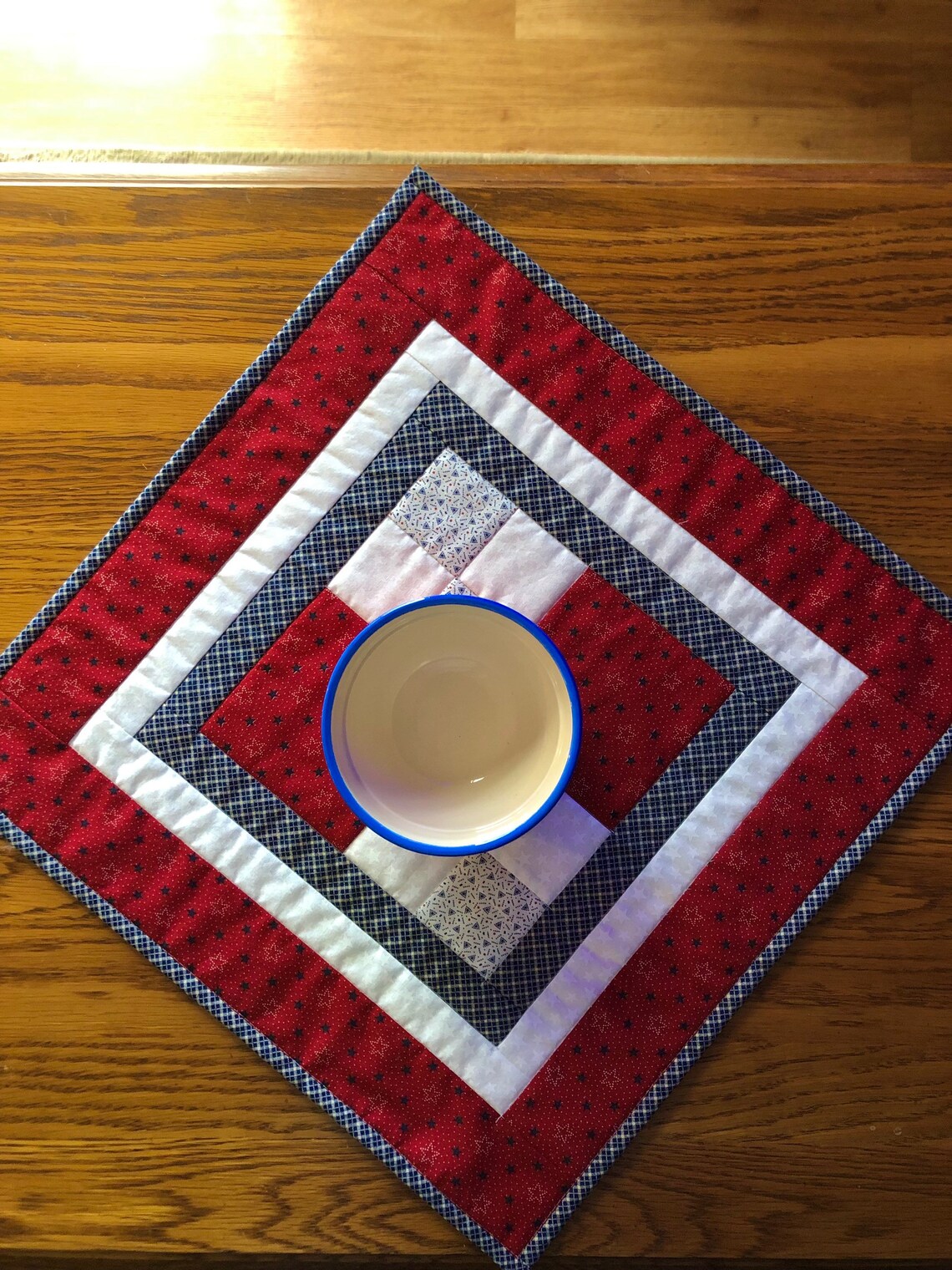 Patriotic/fourth of July Table Topper - Etsy