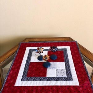 Patriotic/fourth of July Table Topper - Etsy