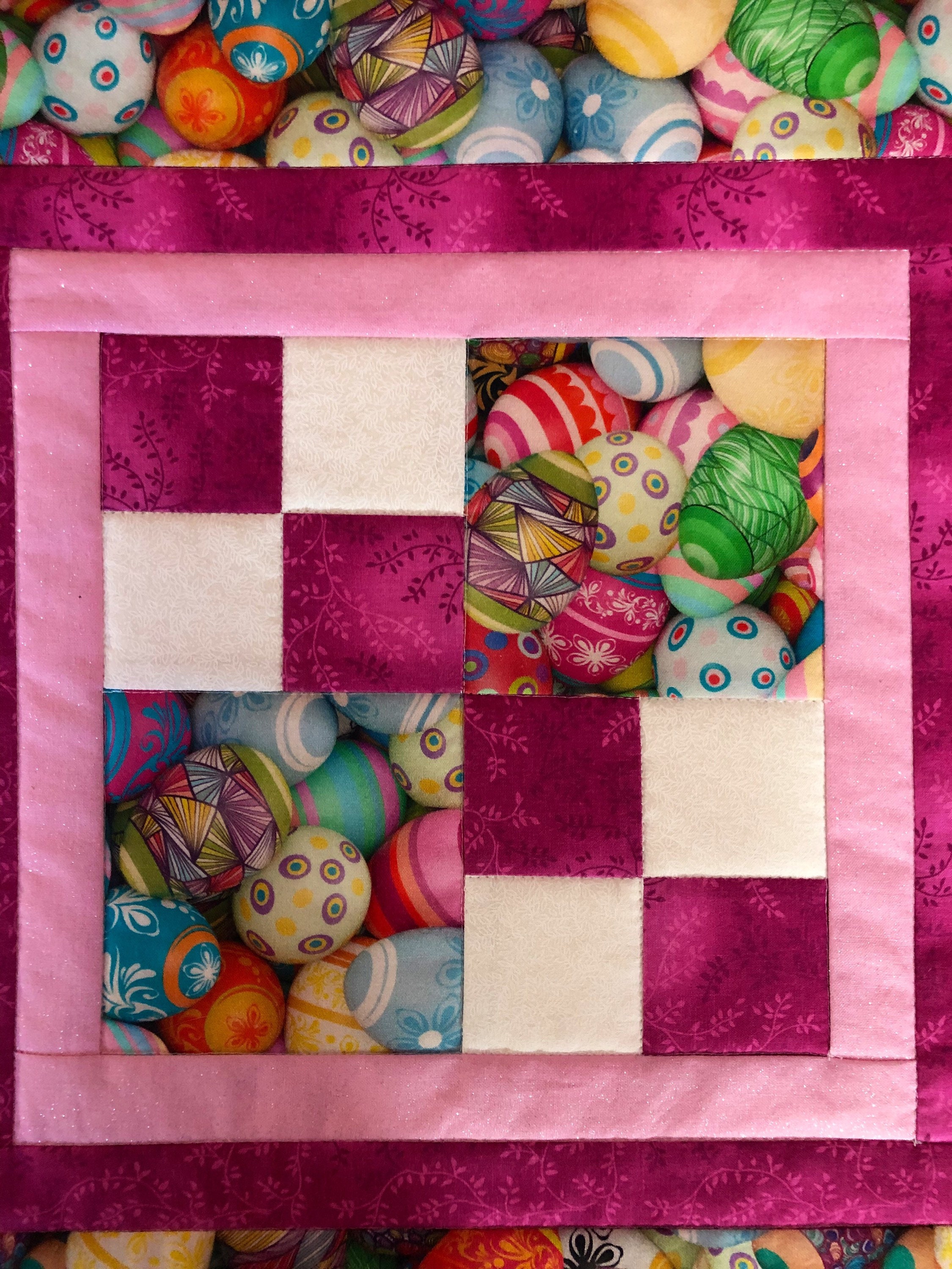 Easter Quilt Table Topper - Etsy
