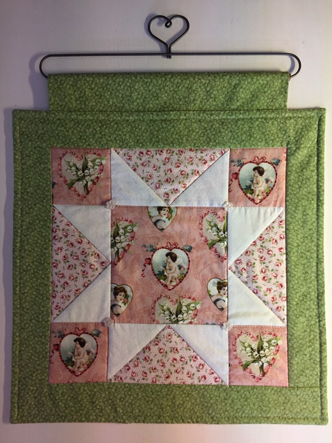 Valentine Quilt Wall Hanging - Etsy
