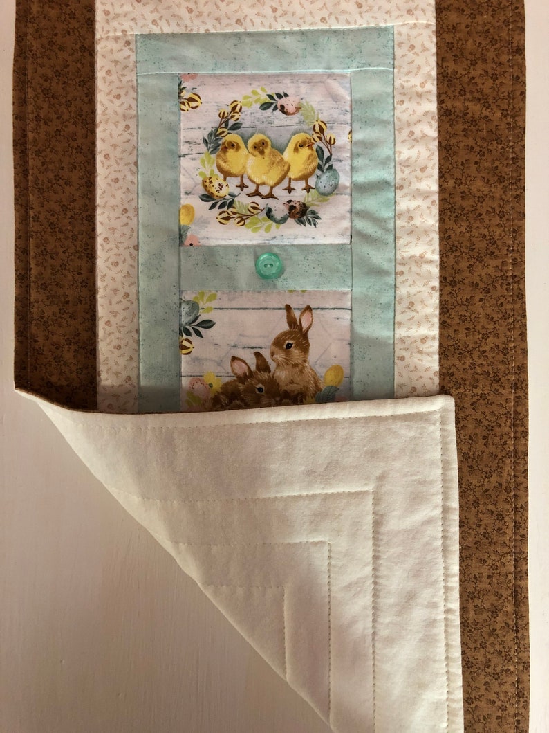 Easter/spring Quilt Wall Hanging With Quilt Hanger - Etsy