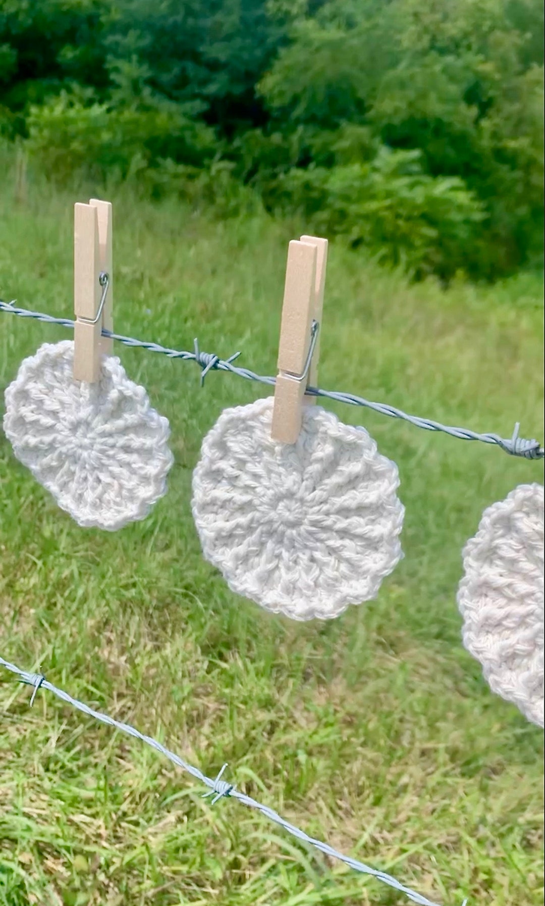 Farmhouse Scrubby Crochet Pattern Craft Kit: Everything You Need to ...