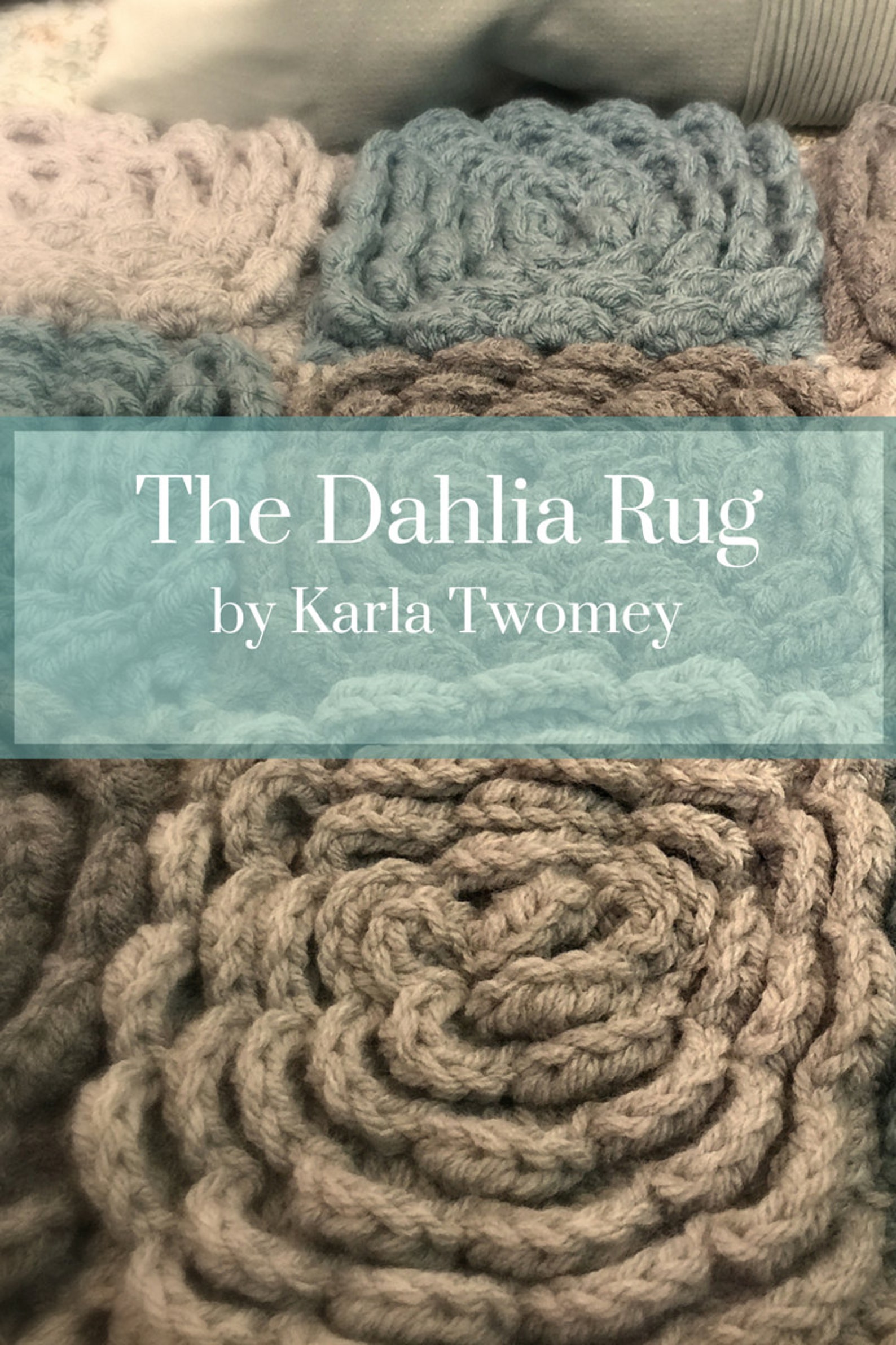 The Dahlia Rug Crochet Pattern Digital Download Flower - Etsy